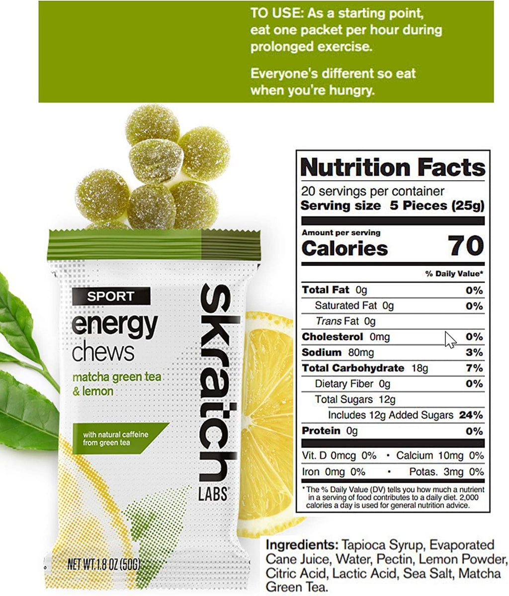 Skratch Labs Energy Chews, Single-Pack – Proactive Sports Nutrition